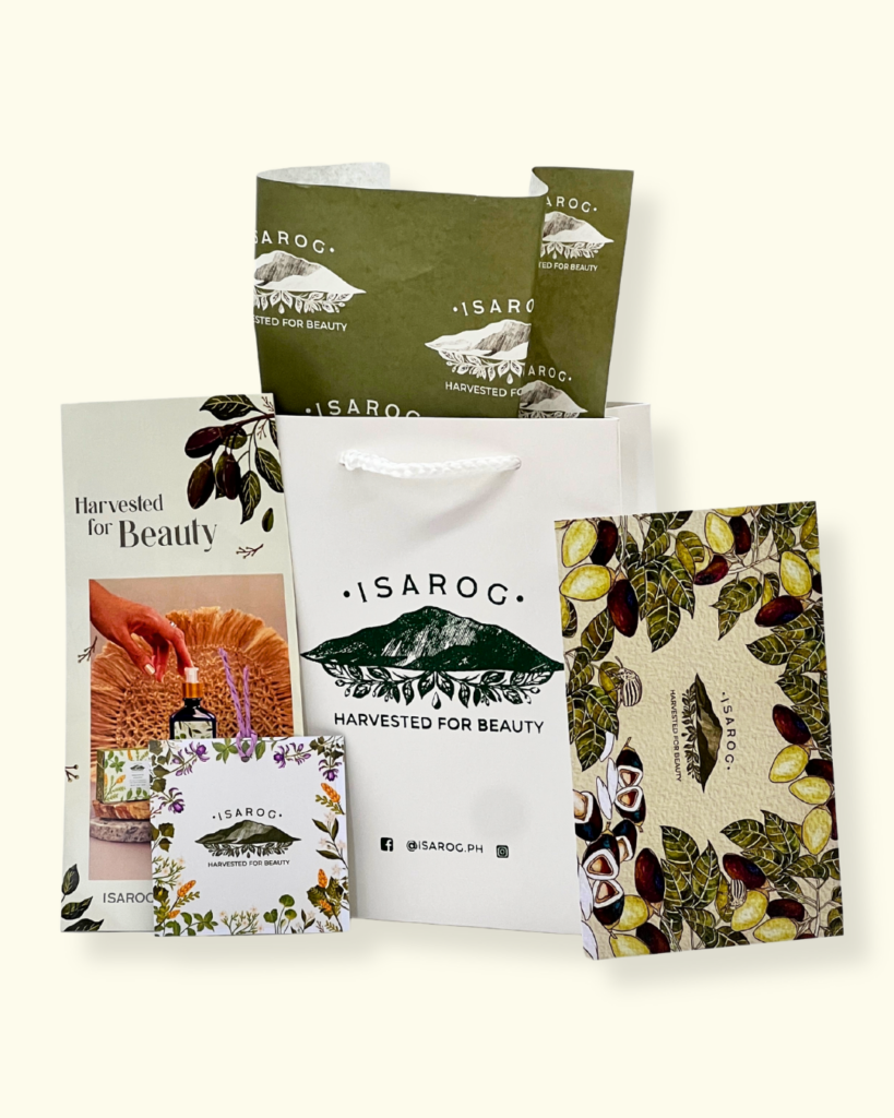 Pili Oil Botanical Soaps in Gifting Bag - ISAROG PH